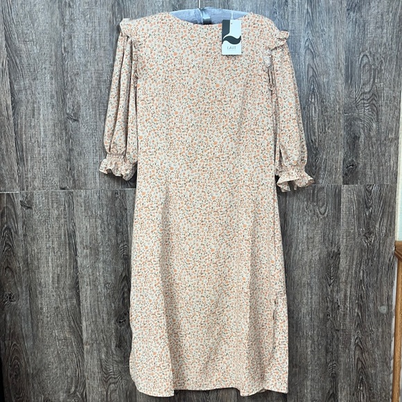 lait collection | Dresses | Lait Collection Nwt Pearl Red Cottage Core ...